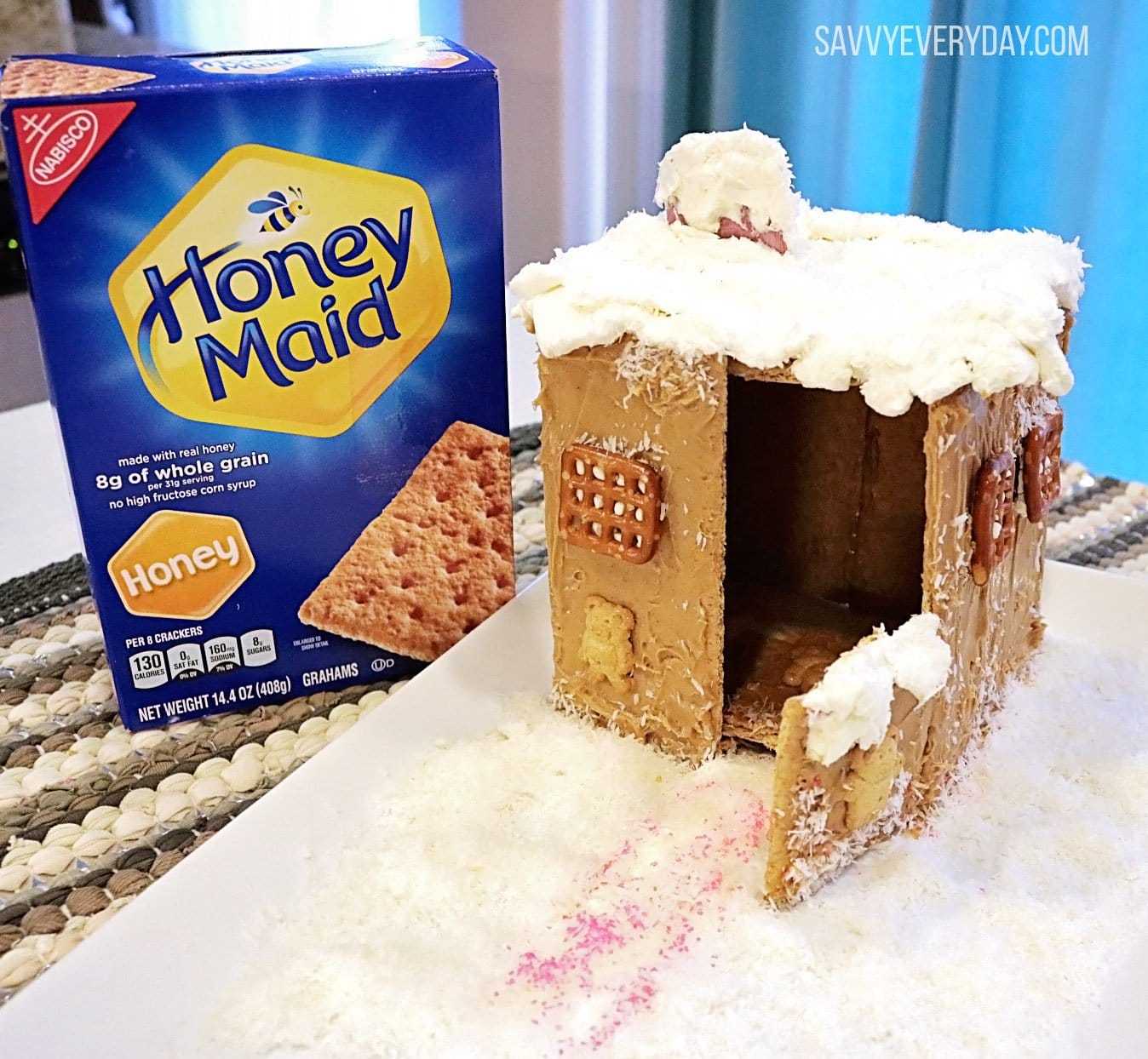 Santa's Snowy Workshop Honey Maid Build - Navigating Parenthood