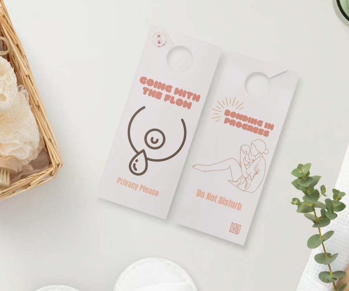 Breastfeeding/Pumping Door Hanager (Digital Download to Print ...